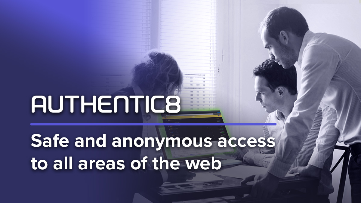 OSINT tool for anonymous research | Authentic8