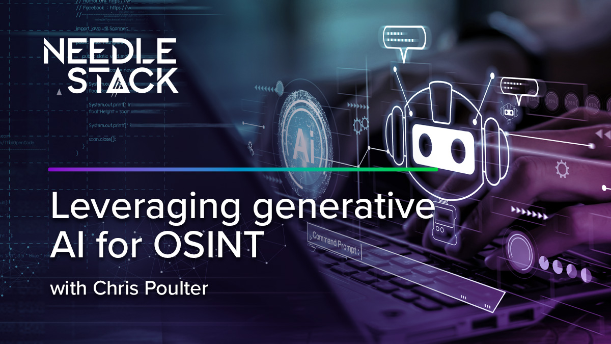 Generative AI for OSINT | authentic8