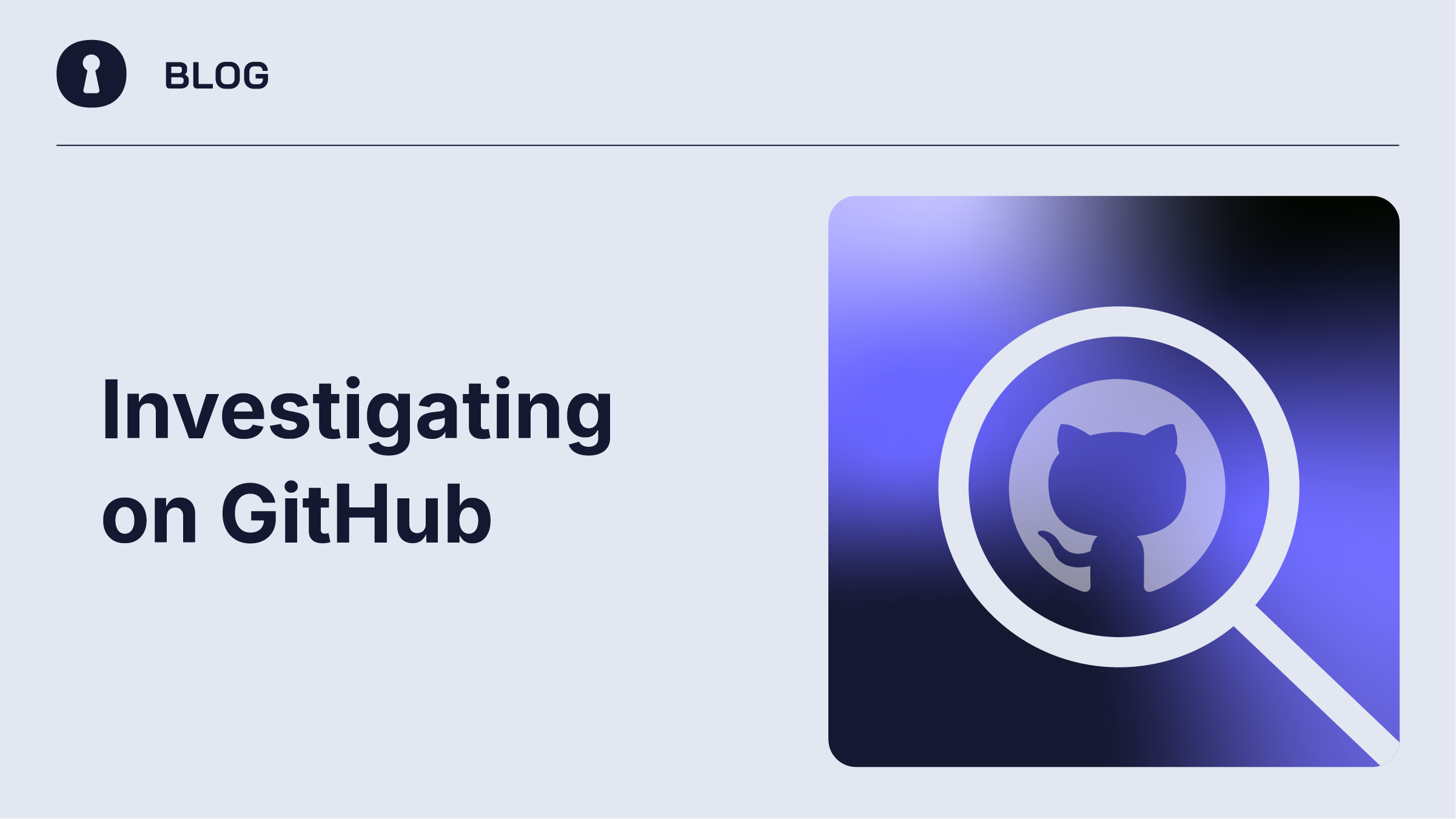 Investigating on GitHub | authentic8
