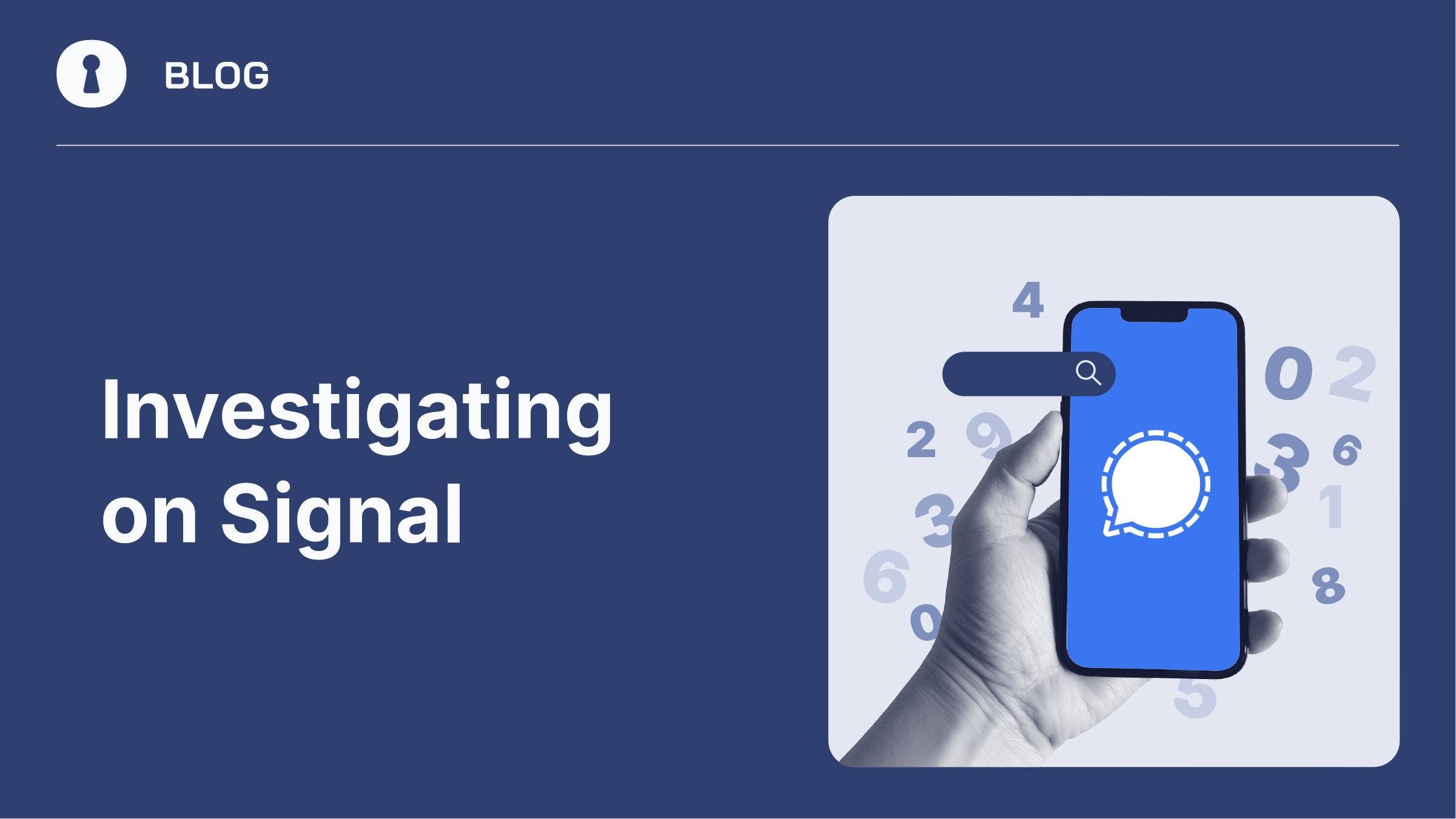 Investigating on Signal | authentic8